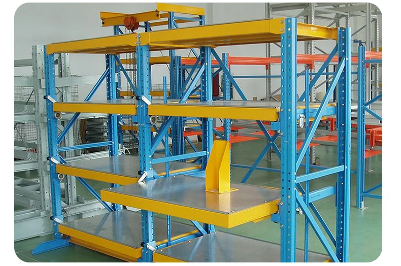 Motor Engine Storage Roll Out Rack with Hoist System - Heavy Duty ...