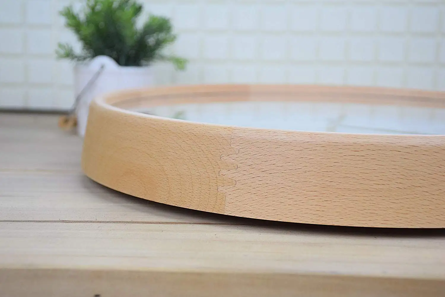 High Quality Wood Frame Round Wall Clock - Buy Decorative Wall Clock ...