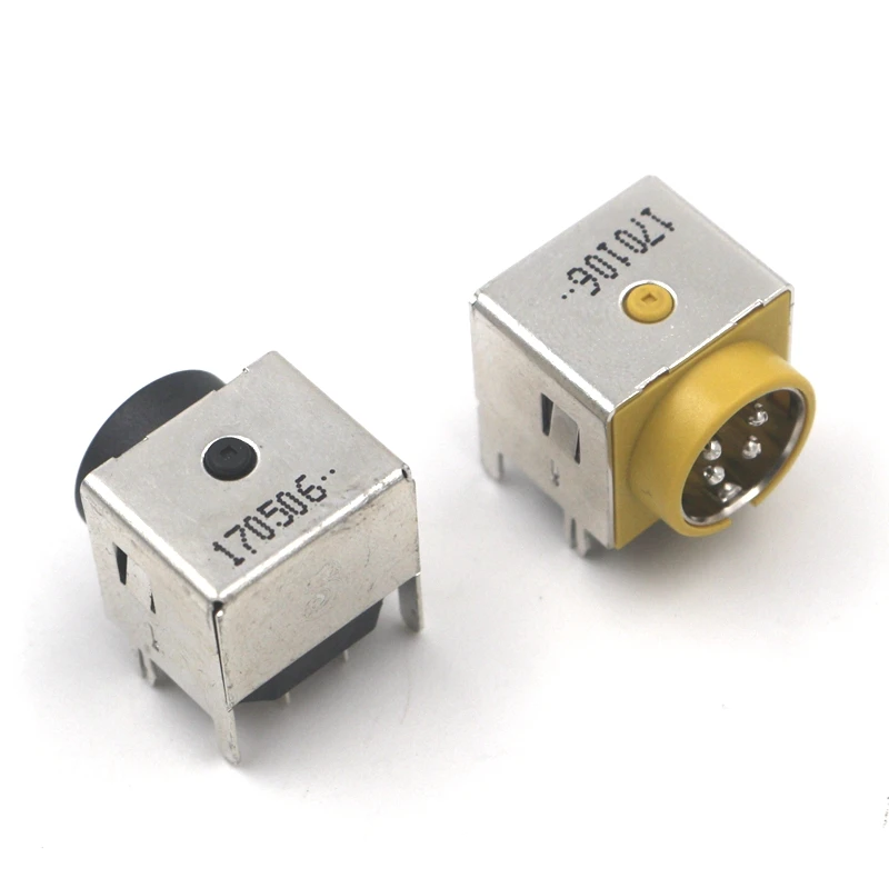 New Pc Dc Power Jack Charging Port Plug Socket Connector For Four-hole ...