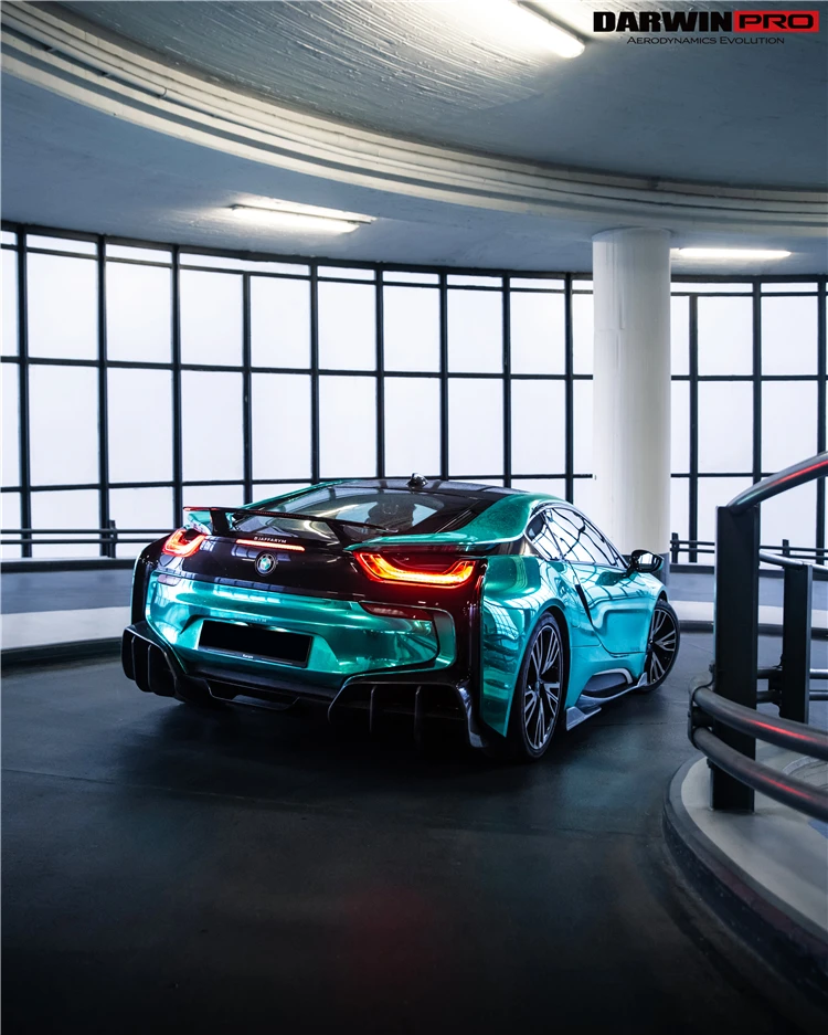 Darwinpro Electric Berserker Carbon Fiber Trunk Spoier for BMW I8