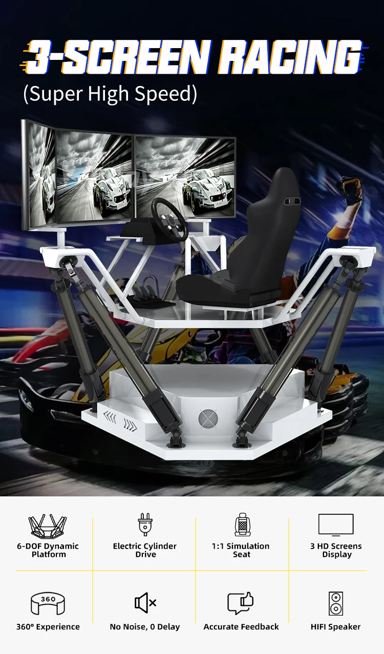 6dof Racing Simulator - Ultimate Driving Experience