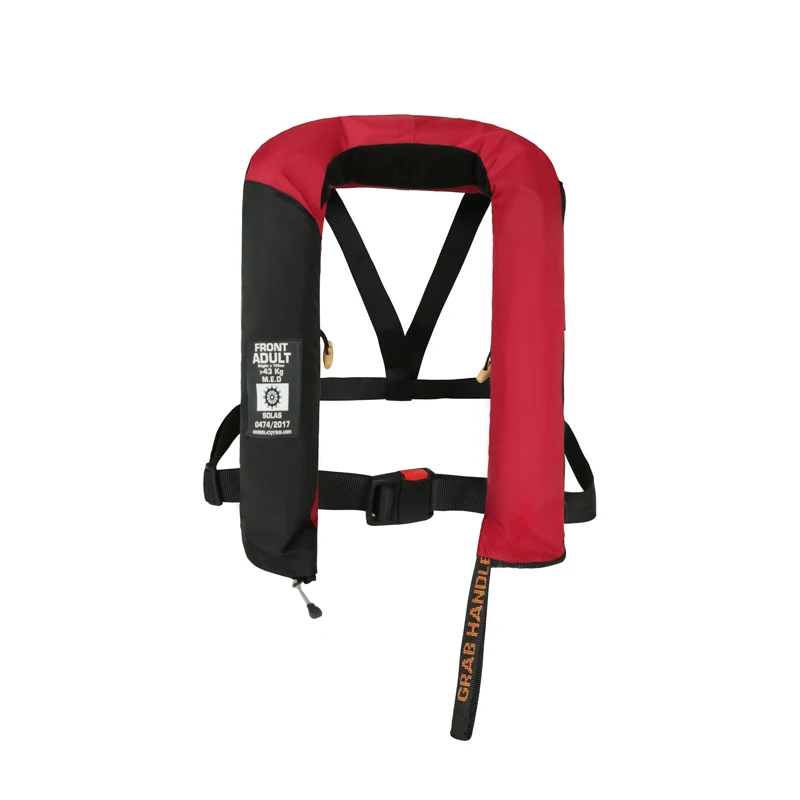 Approved 150N Adult Universal Double Air Chamber Inflatable Life Vest ...