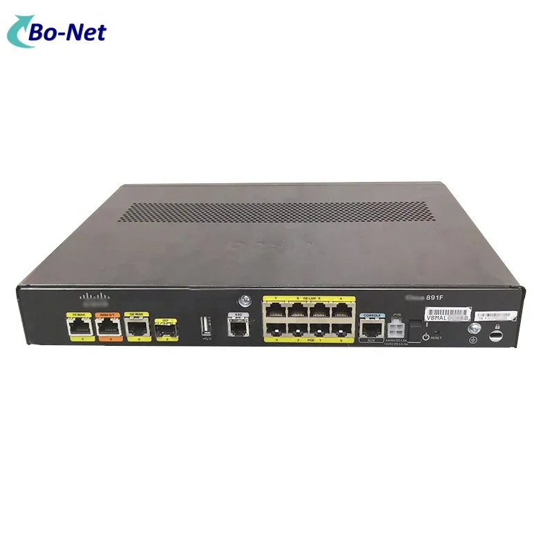 Cisco C891f-k9 C891fj-k9 C891f/k9 Router Gigabit Router Sl-890-ais ...