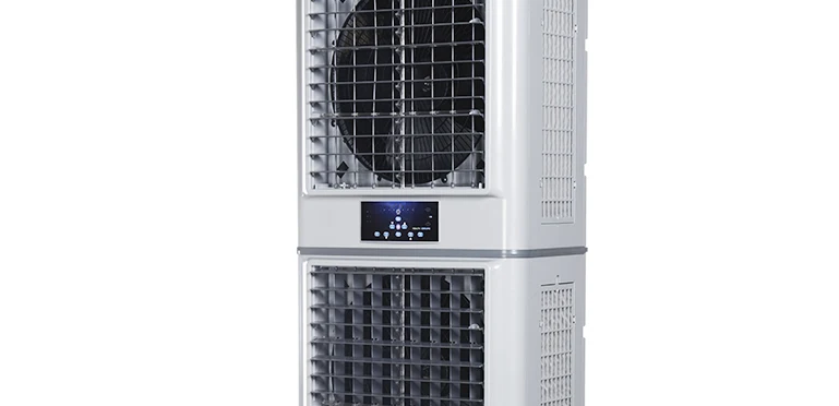Double Fan Saudi Arabia Industrial Air Cooler Water Cooled Evaporative ...