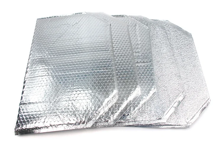 Biodegradable 12x17 Food Grade Thermal Chill Insulated Envelopes Silver ...