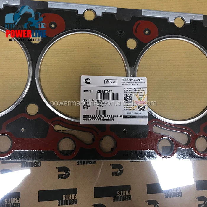 3283570 6bt 6d102 Engine Cylinder Head Gasket For Cummins Engine ...