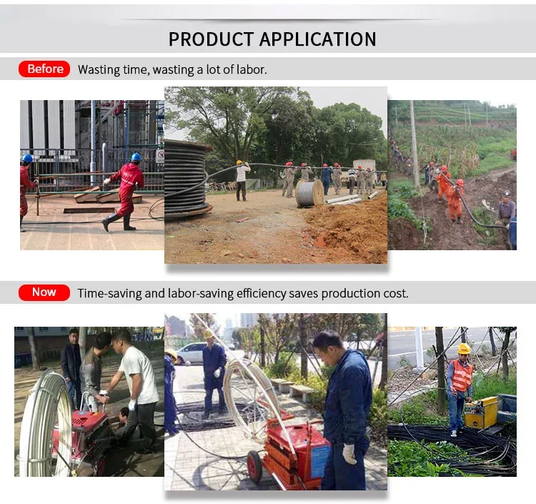 Underground Cable Laying Machine - Efficient Fiber Optic Winches