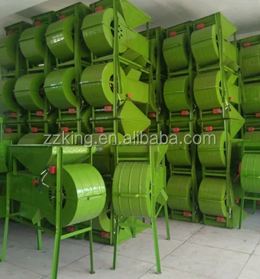 Wheat 1.2 Ton Per Hour High Productivity Type Small Rice Grain Cleaner ...