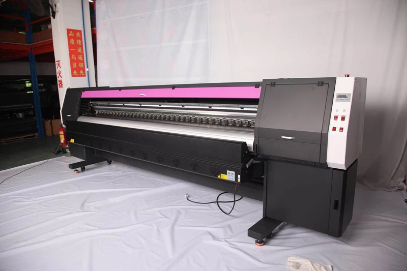 3.2m Large Format Eco Solvent Printer With 4 Pcs Konica 512i Printhead ...