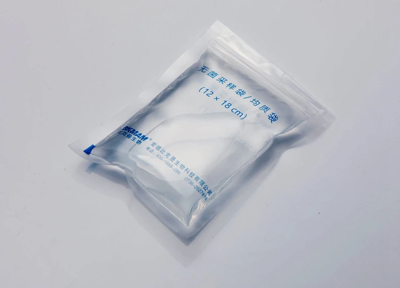 Wholesale Lab Sterile Sampling Bag Zipper Aseptic Liquid Sampling Bags ...