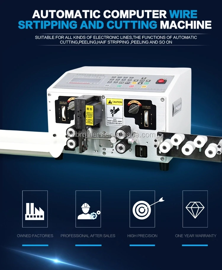 Fully Automatic Cat6/Cat5 UTP LAN Cable Stripping Machine - Efficient ...