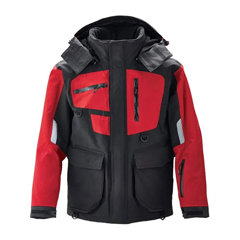 Waterproof Windproof Ice Fishing Jacket - Insulated Clothing
