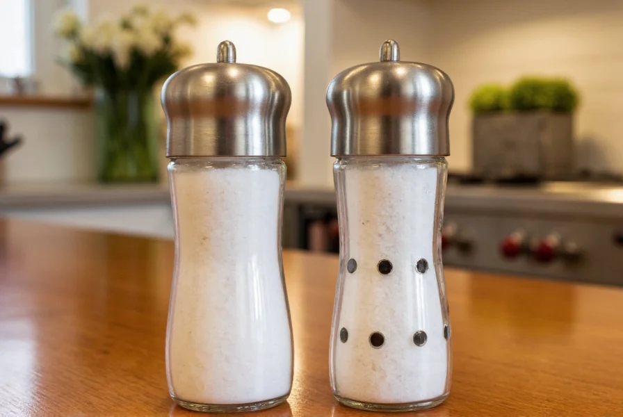 Why Salt Shakers Have Fewer Holes Than Pepper Shakers