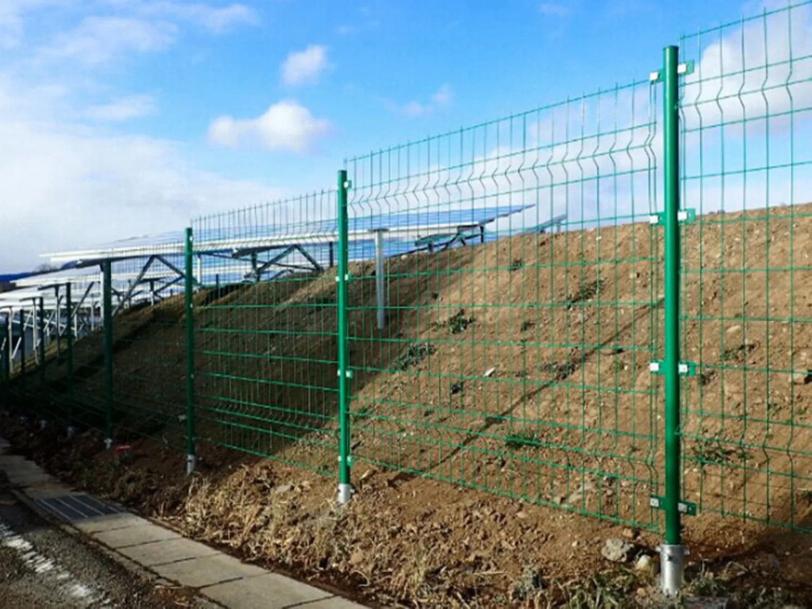 Solar Wire Mesh Fencing Trellis Pvc Coated Fencing,Trellis & Gates ...