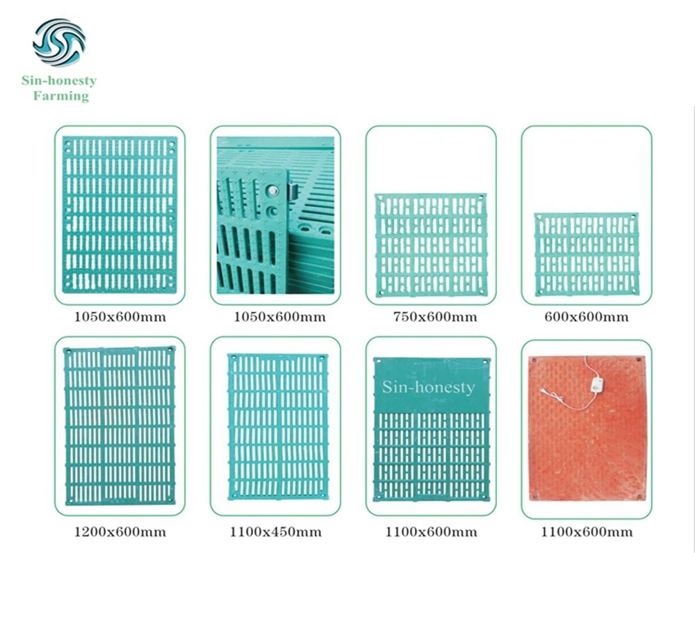 Durable Pig House Flooring - Double Reinforced Plastic Slat