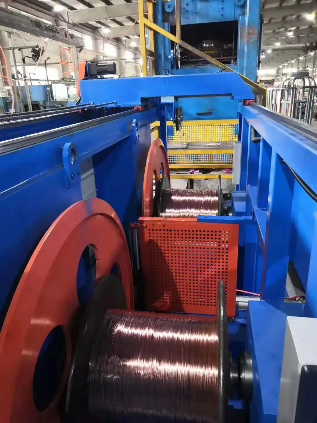 Hot Sale Shanghai Swan 630 Automatic Wire Take Up Double Bobbin Machine ...