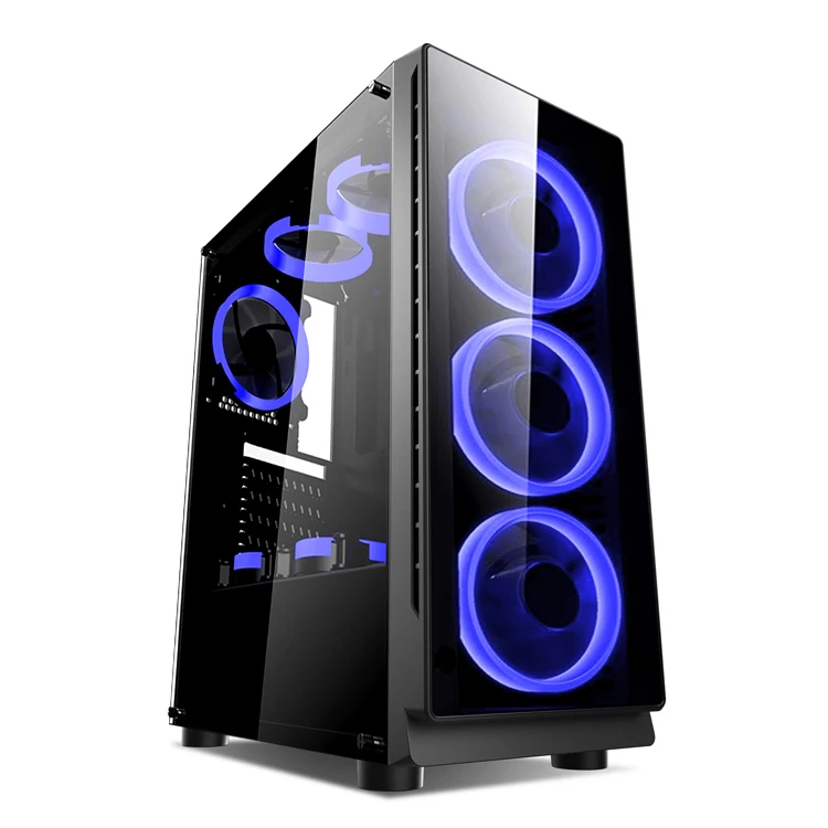 192-7a Mid Tower Atx Computador Caso Gabinette De Gabinete Pc Com Rgb ...