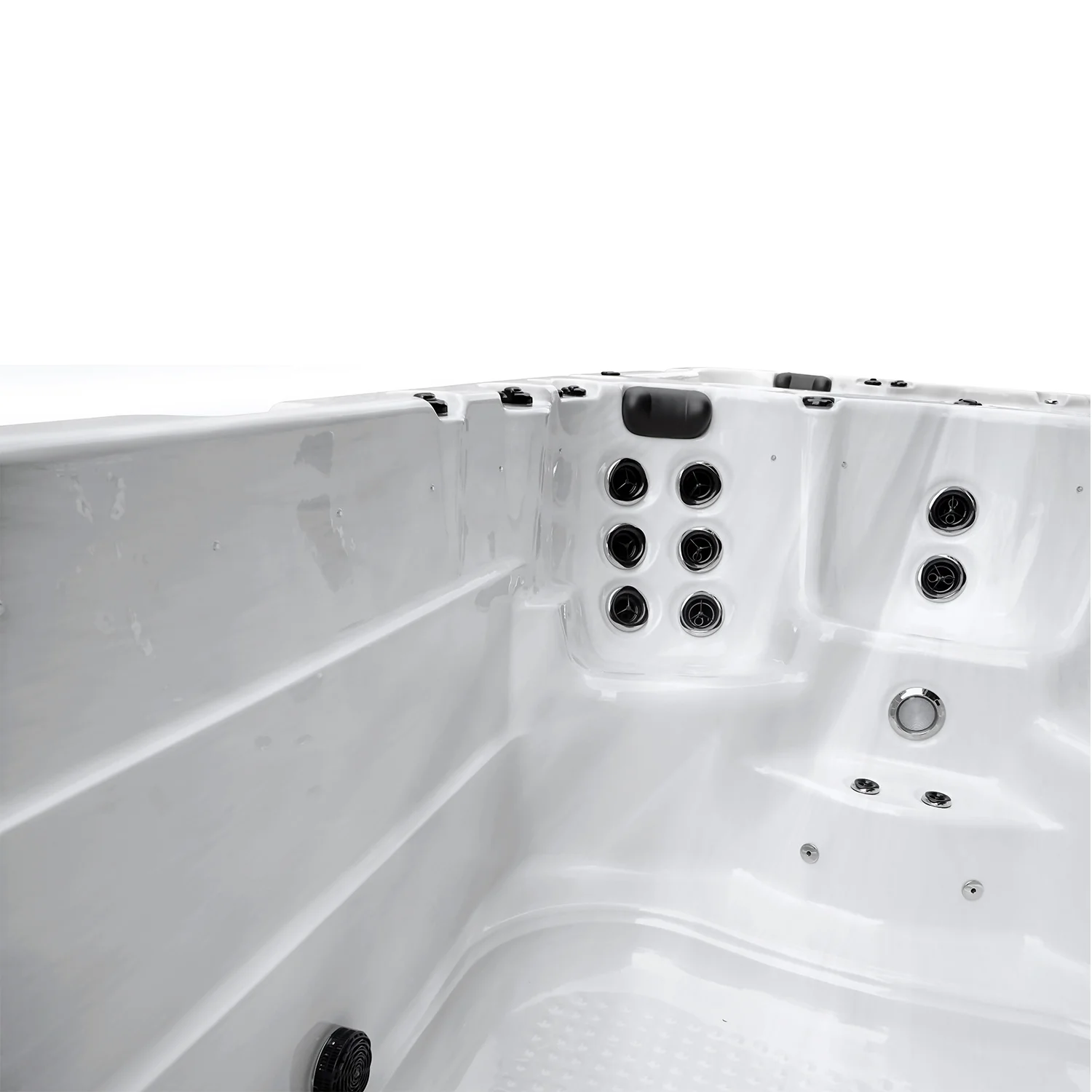 Lovia Spas Dual Zone Acrylic Above Ground Swimming Pool