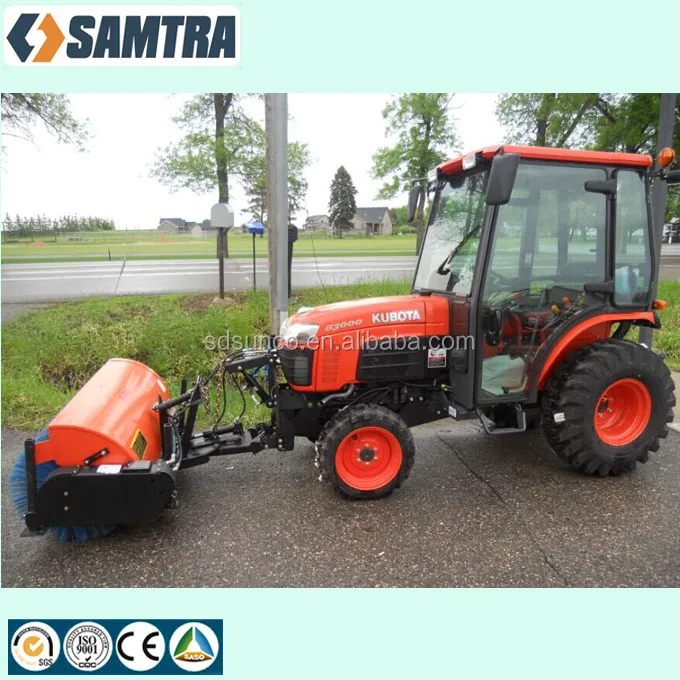 Snow Cleaning Machine Tractor Sweeper Floor Sweeper Road Sweeper ...