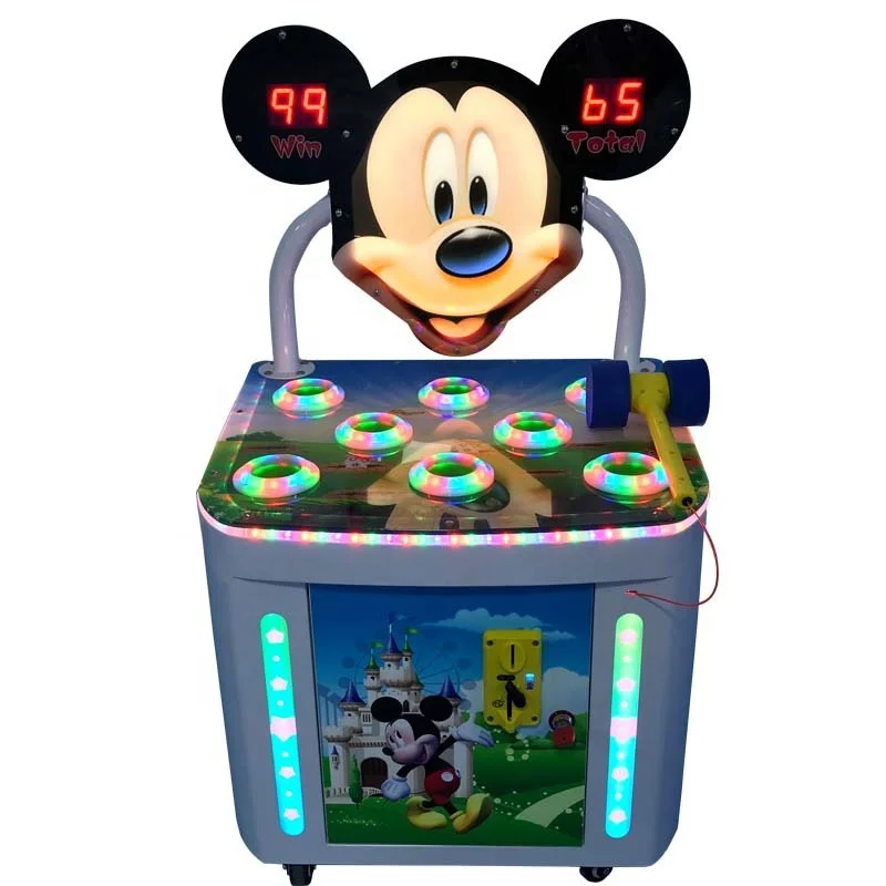 Mickey Indoor Whac-a-mole Kids Arcade Hitting Game Mouse Jumping Game ...