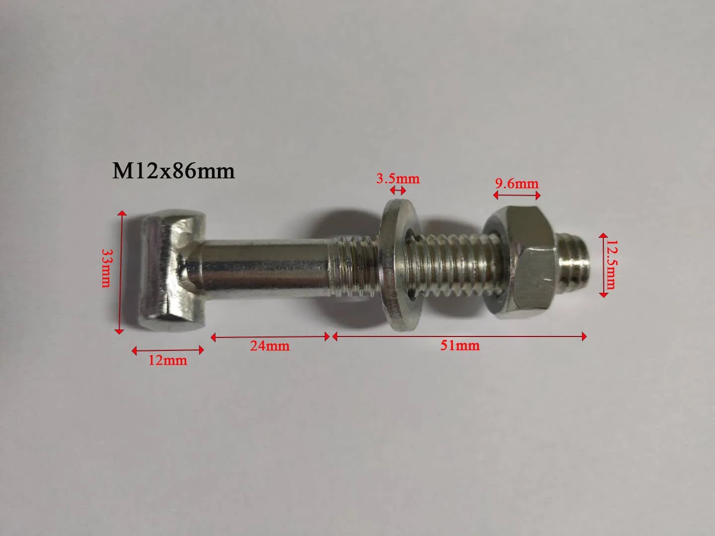 Scaffolding Coupler T Head Bolts With Wing Nuts - Buy Scaffolding Bolt ...
