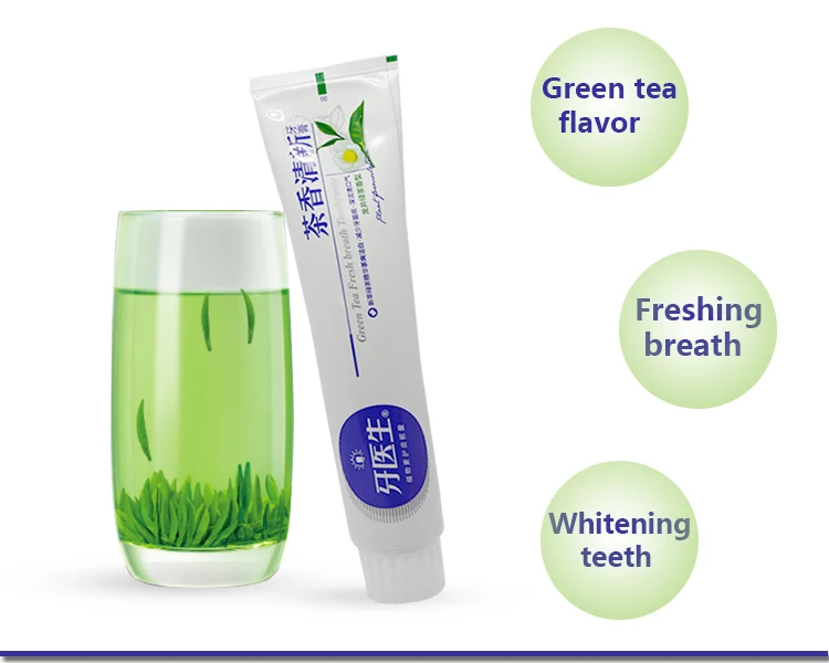 Dentist 168g Wholesale Green Tea Whitening Toothpaste - Buy Toothpaste ...