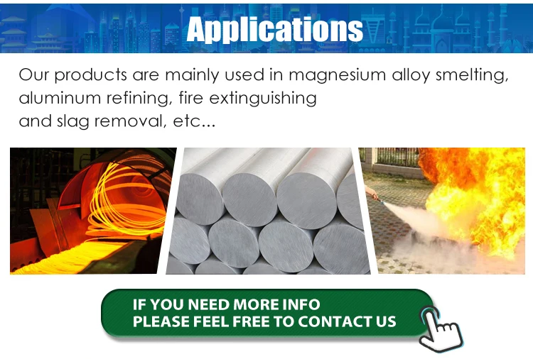 Covering Agent Nocolok Aluminum Drossing Flux - 99.5% Purity