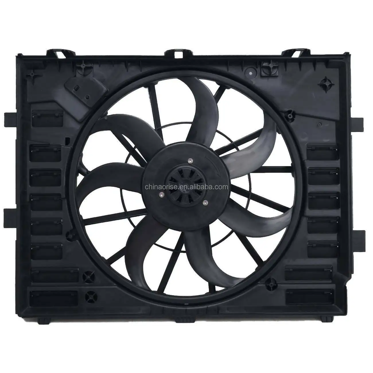 散热器冷却风扇电机组件 95810606110 95810606111 95810606112 保时捷卡宴 11-18 600W ...