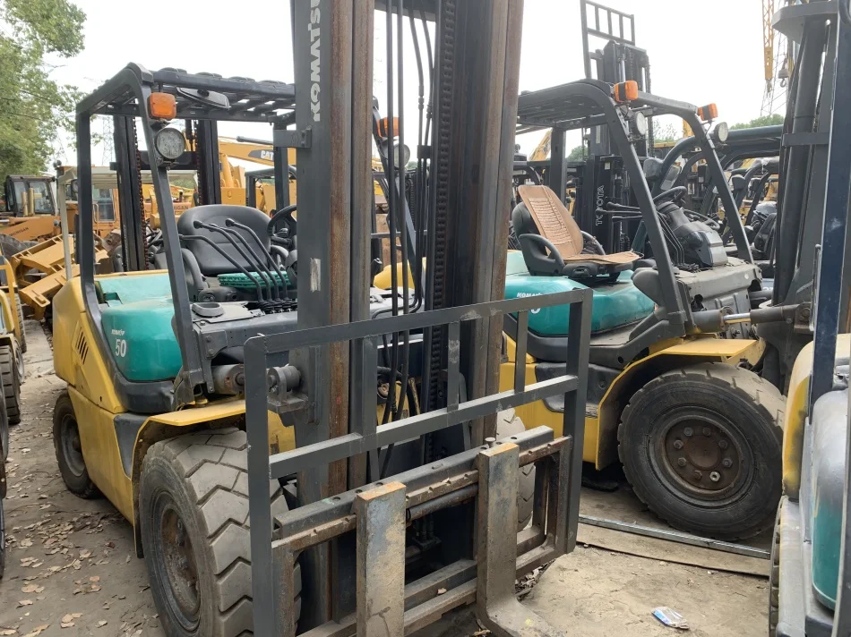 5 Ton Japanese Komatsu Fd50t Diesel Used Forklift - Buy Komatsu Fd50t ...