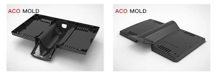 Custom Computer Monitor Plastic Shell Mold For Computer Spare Parts Led ...