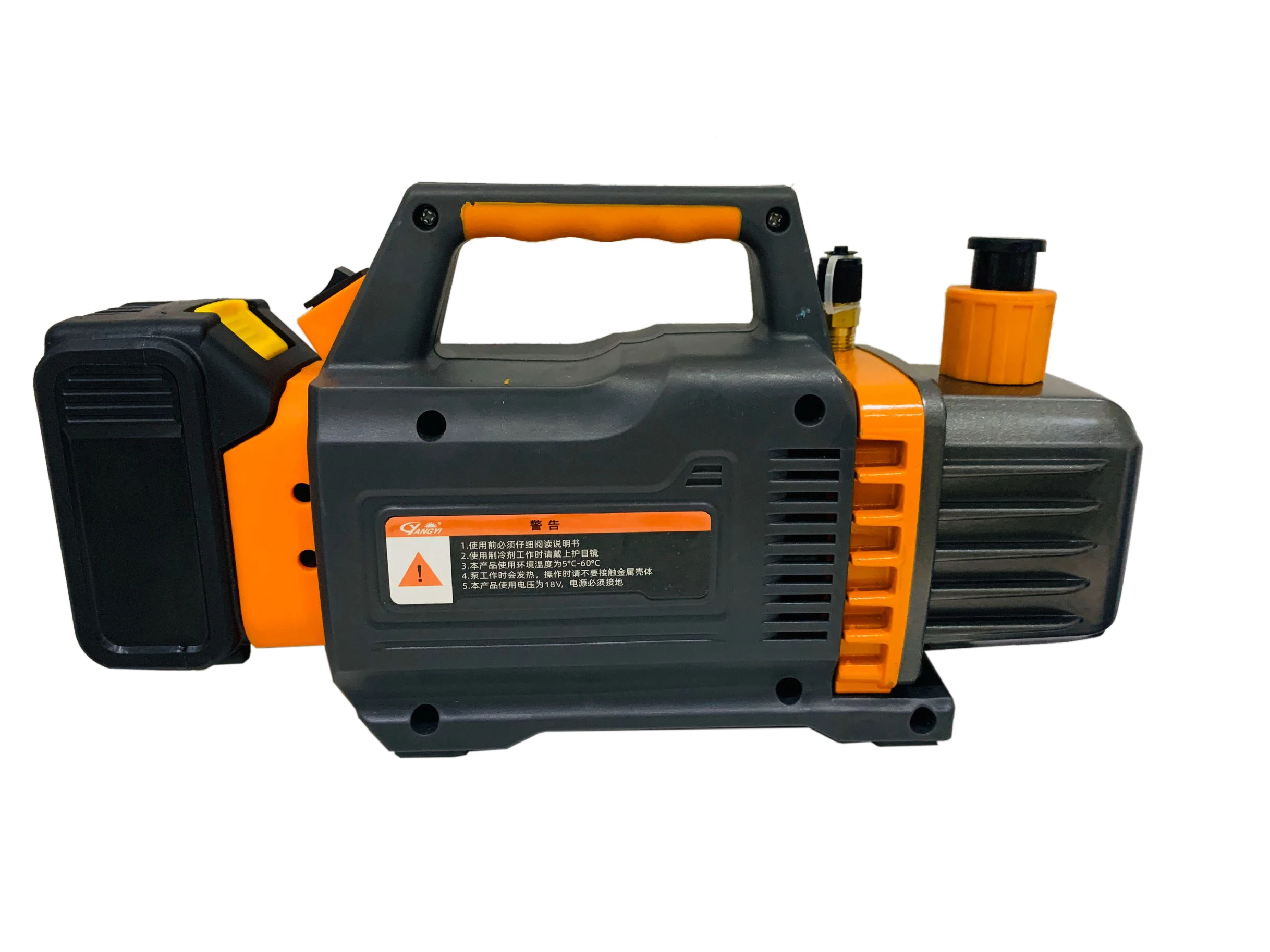 18V DC Electric Vacuum Pump for HVAC - Battery Powered