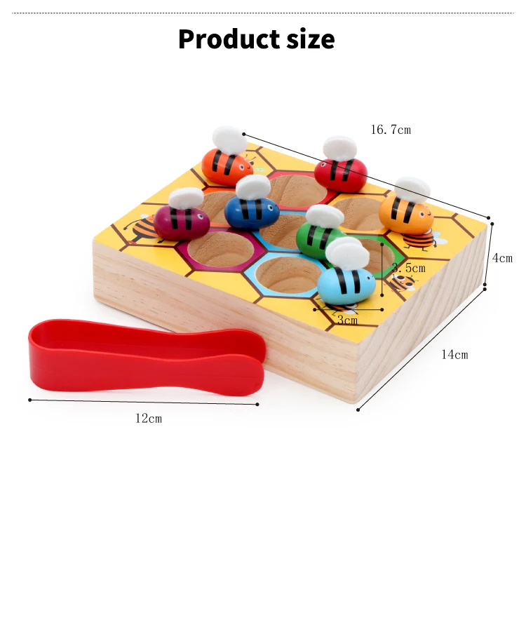 Kids DIY Toys - Educational Bee Toy for Hand-Eye Coordination