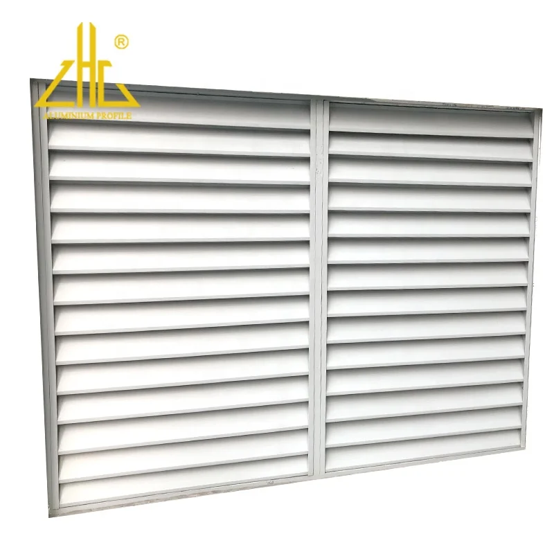Exterior Outside Wall Louvers Aluminum Oem Powder Coating Pvdf ...