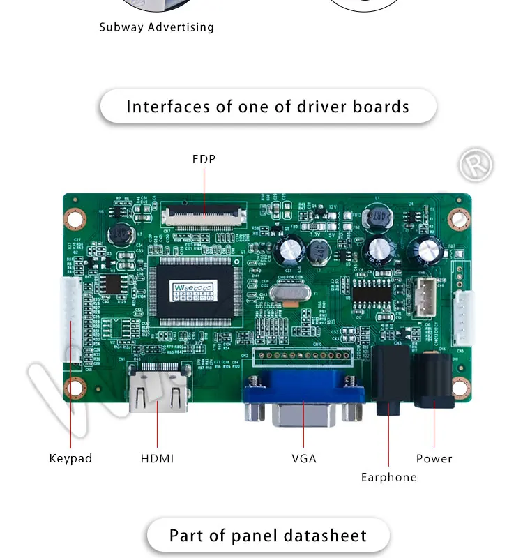 Lcd 11.6 Inch Thin Slim Led Backlight Advertising 1366x768 Ips Tft Lcd ...