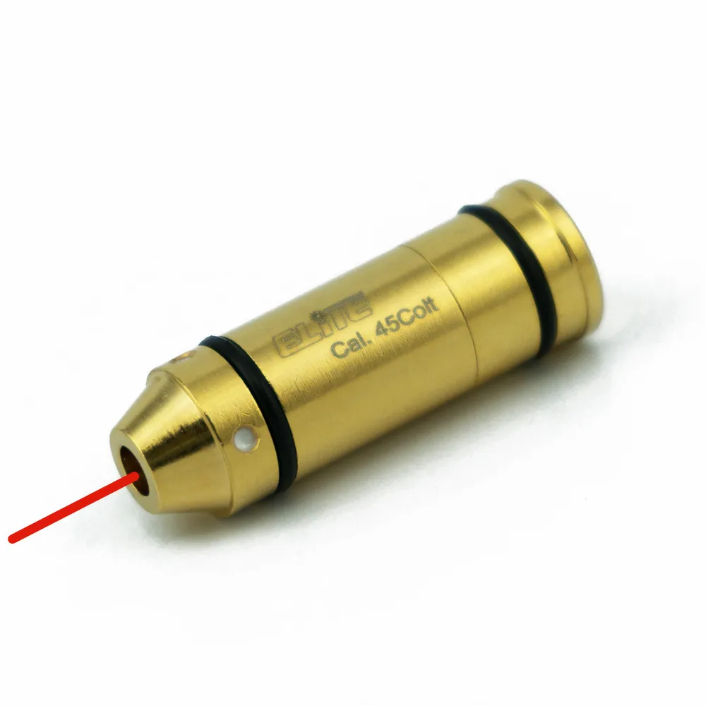 Glock Dry Fire Laser Training System Gold Plated Colt 45 Laser Bullet ...