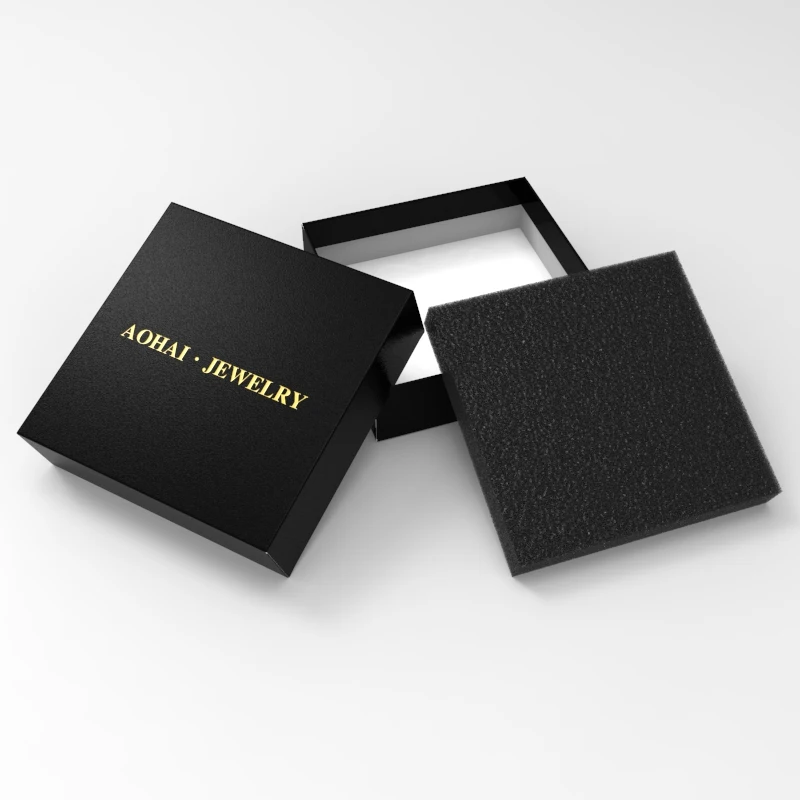 Small Gift Jewelry Boxes For Necklace And Ring,Cardboard Custom Logo ...