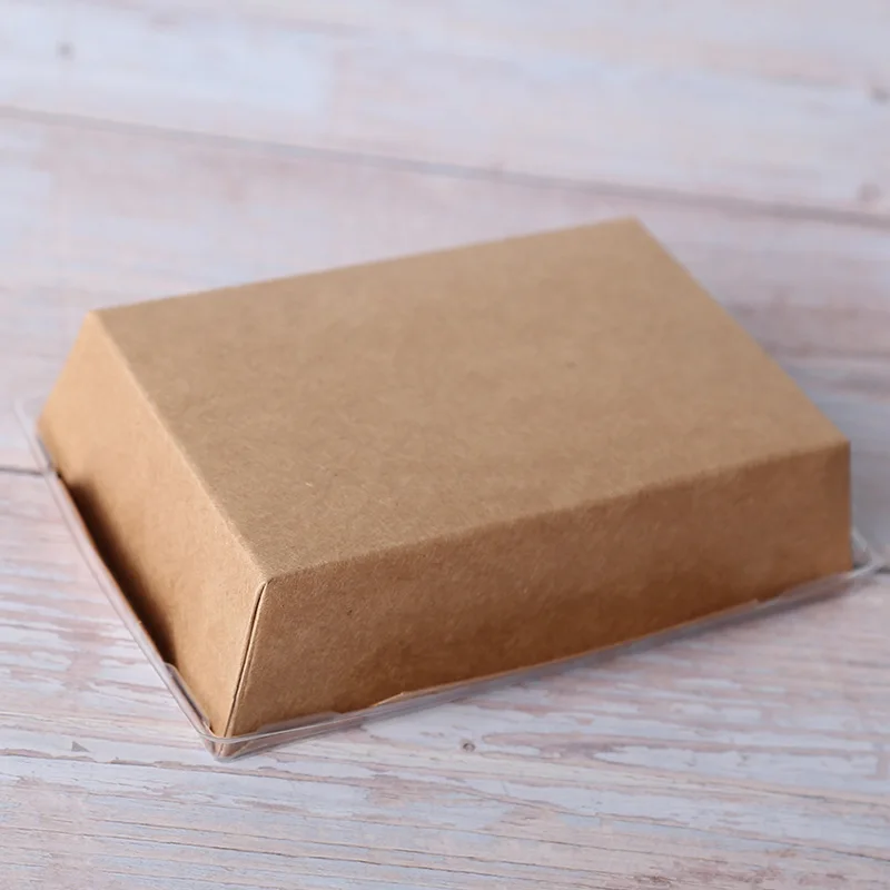 Snack Food Packaging Box - Kraft Paper 700ML with UV Coating