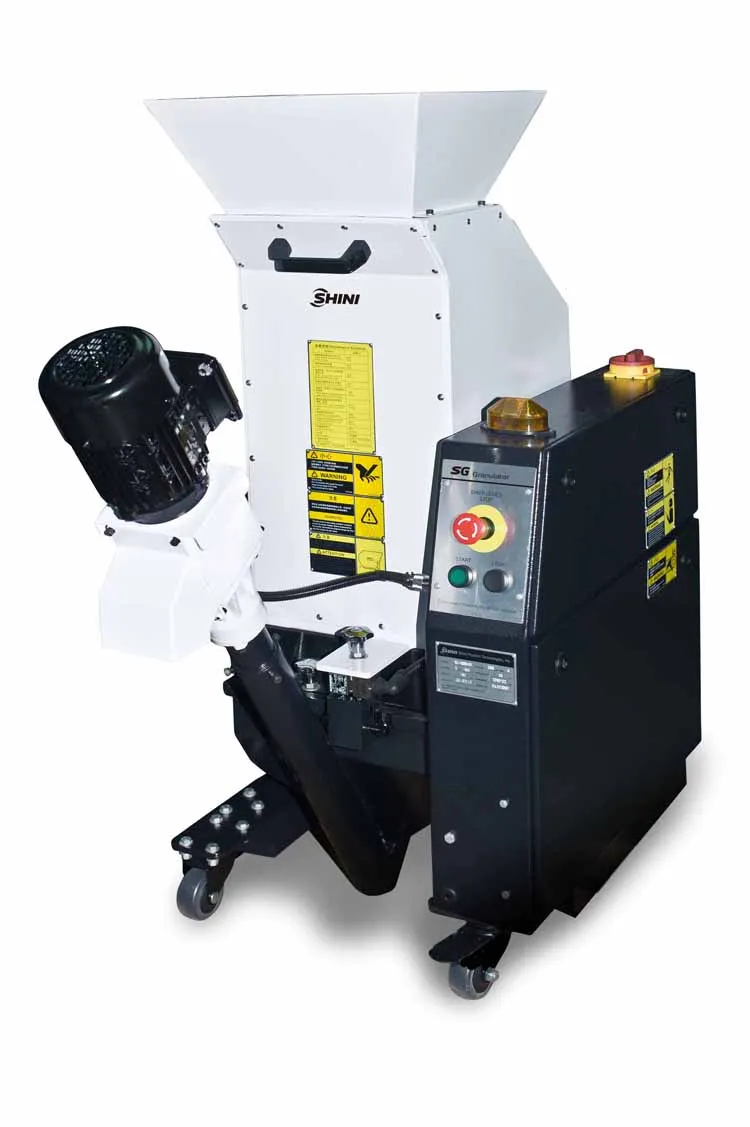 Shini Sg-16n Series Low Speed Granulator / Staggered Blade Granulator ...