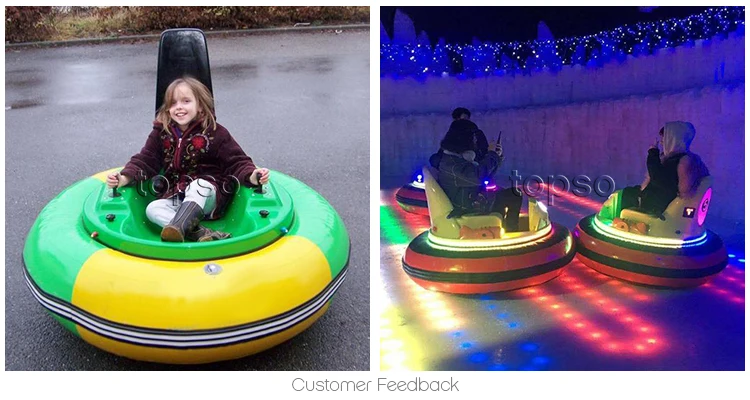 Kids Outdoor Electric Battery UFO Inflatable Ice Bumper Car for Sale ...