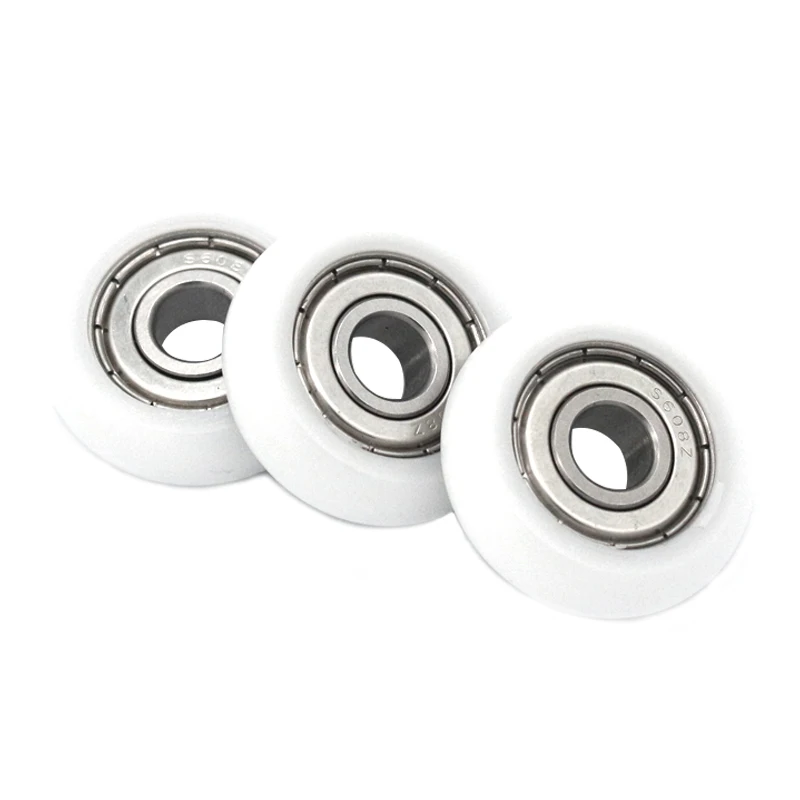 High Quality Rowing Seat Plastic O Type White Pom Wheels