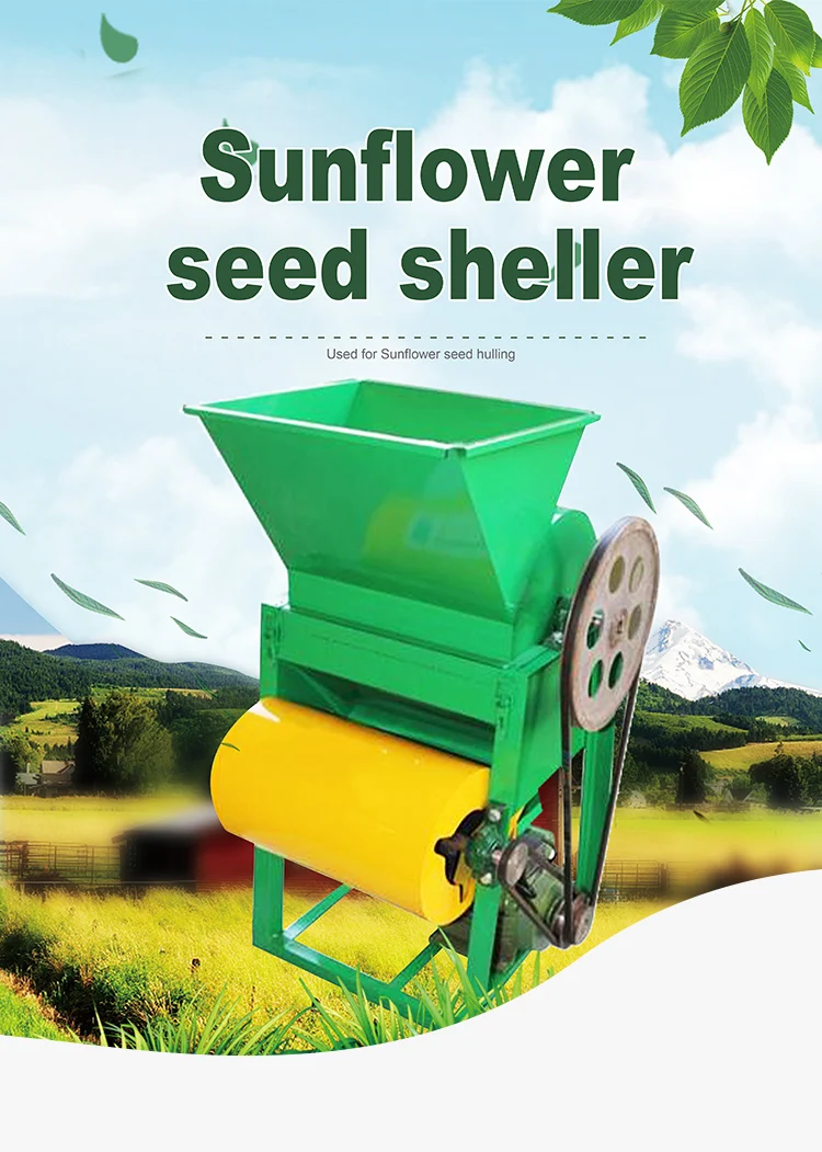 Mini Sunflower Seed Sheller Threshing Thresher Machinery For Home Use ...