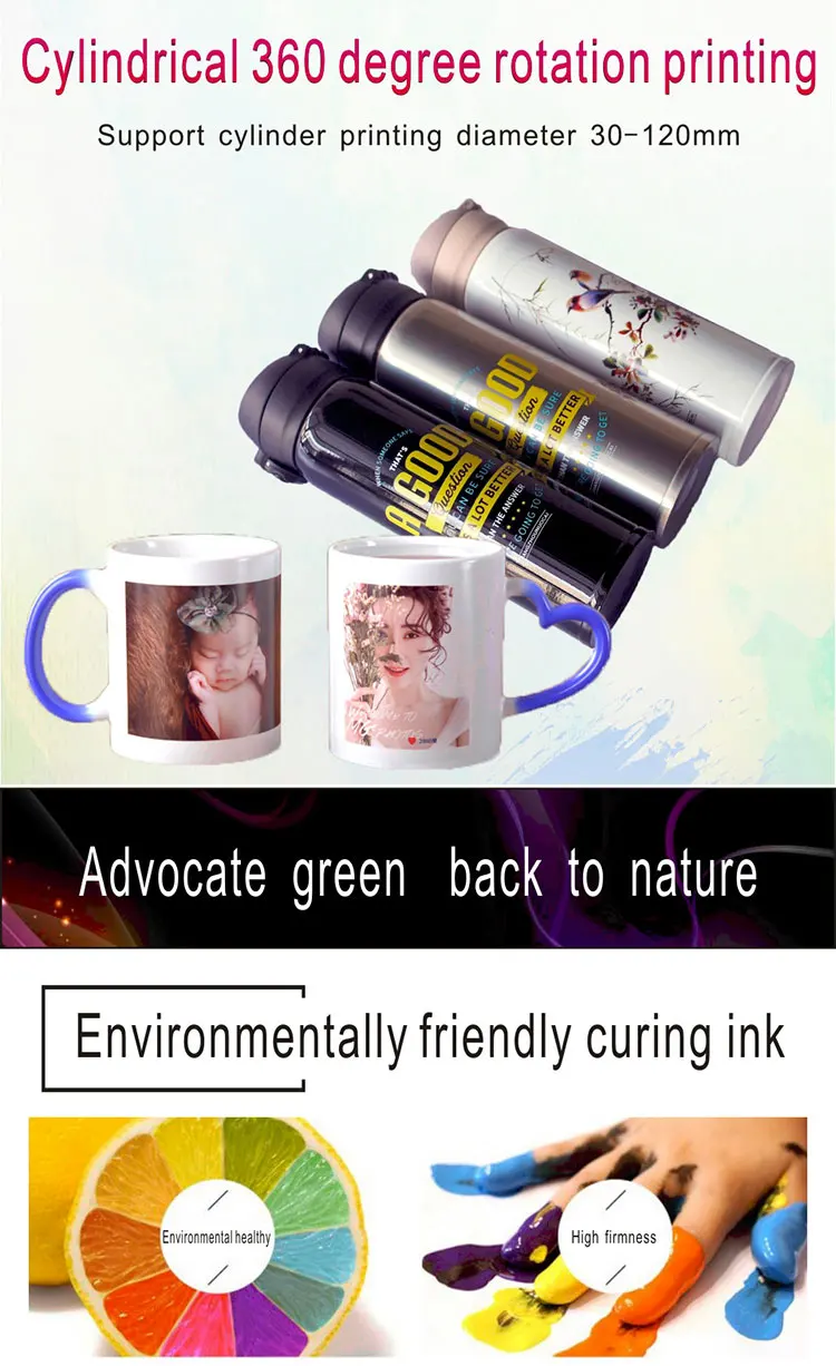 Nocai A2 Size UV Printing Machine - 40*60cm Mini Printer for Gifts ...