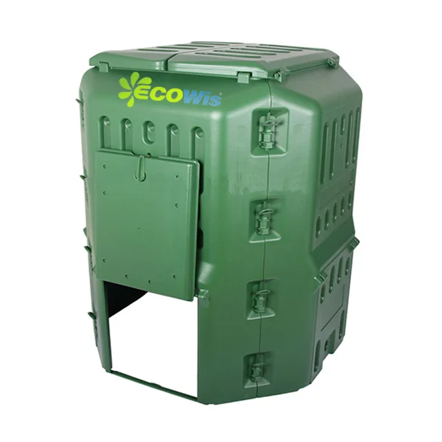480L Plastic Compost Bin - Durable & Easy Assembly