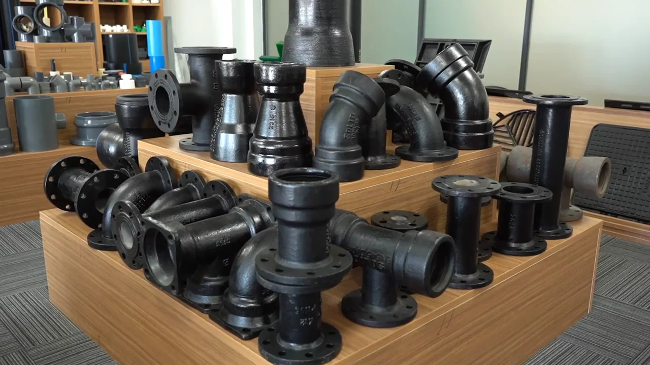 Di Ductile Iron Fitting Double Socket Reducer With T Type And K Type ...