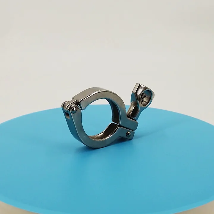 Stainless Steel 304 Single Pin Heavy Duty Tri Clamp With Wing Nut For ...
