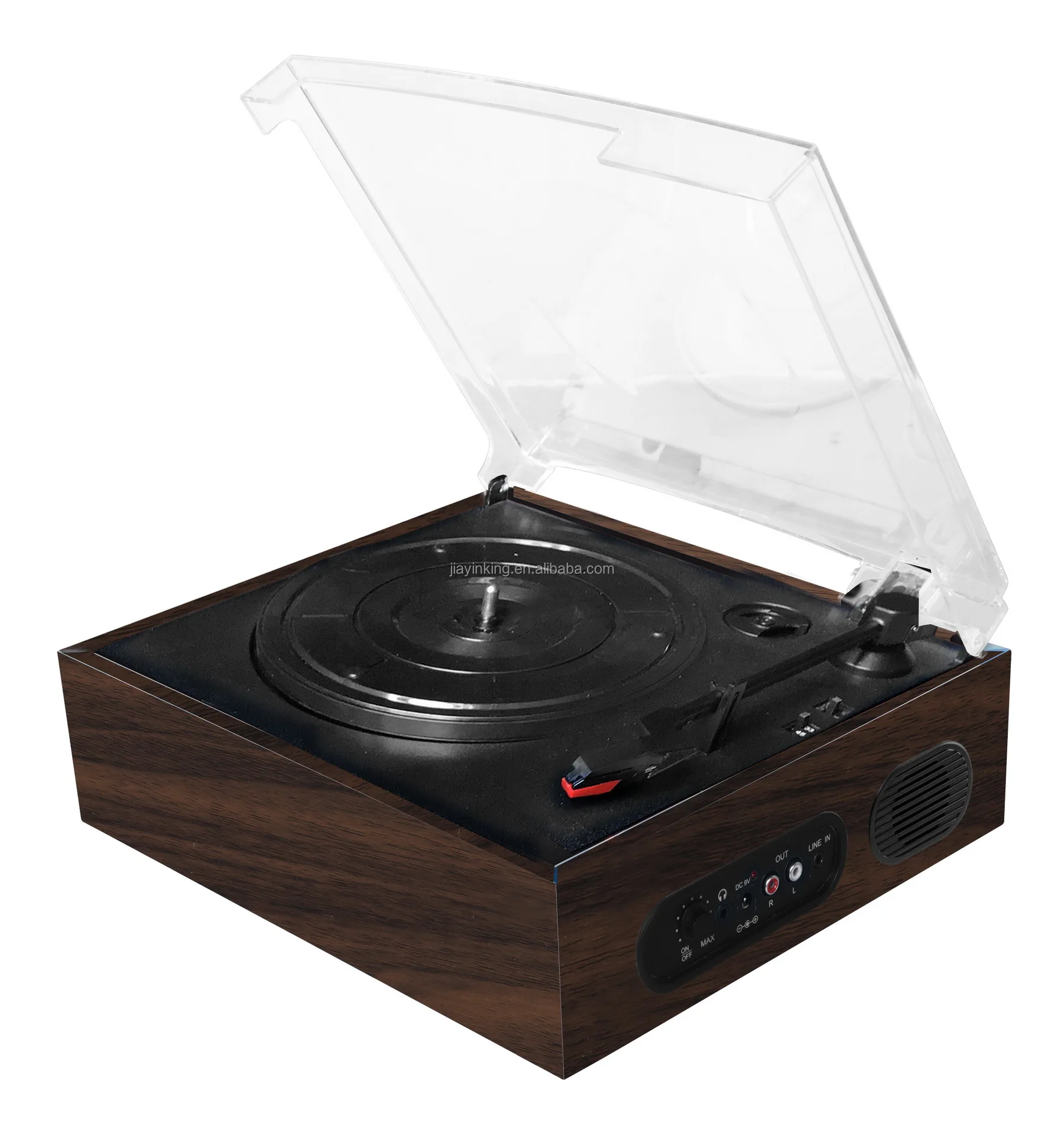 3 Speed Vintage Turntable With Built In Speaker And Modern Shape - Buy ...