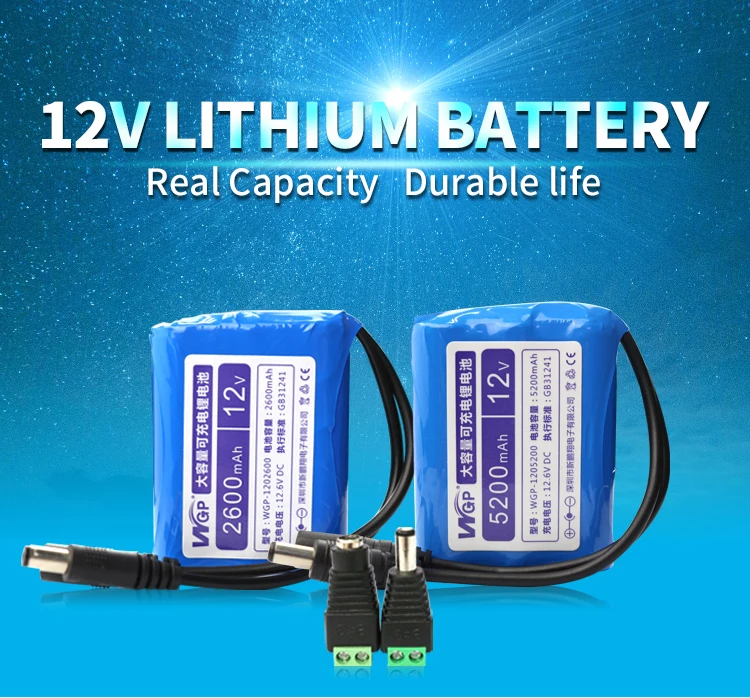 Customized 12V 4ah Lithium Ion Battery Pack - Reliable Backup