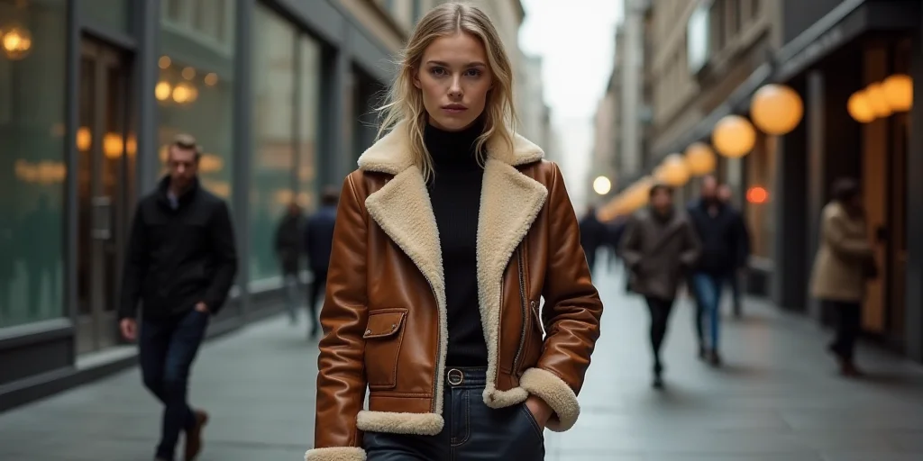 Original Shearling Bombardier Jackets – Stylish Winter Wear On Alibaba.com