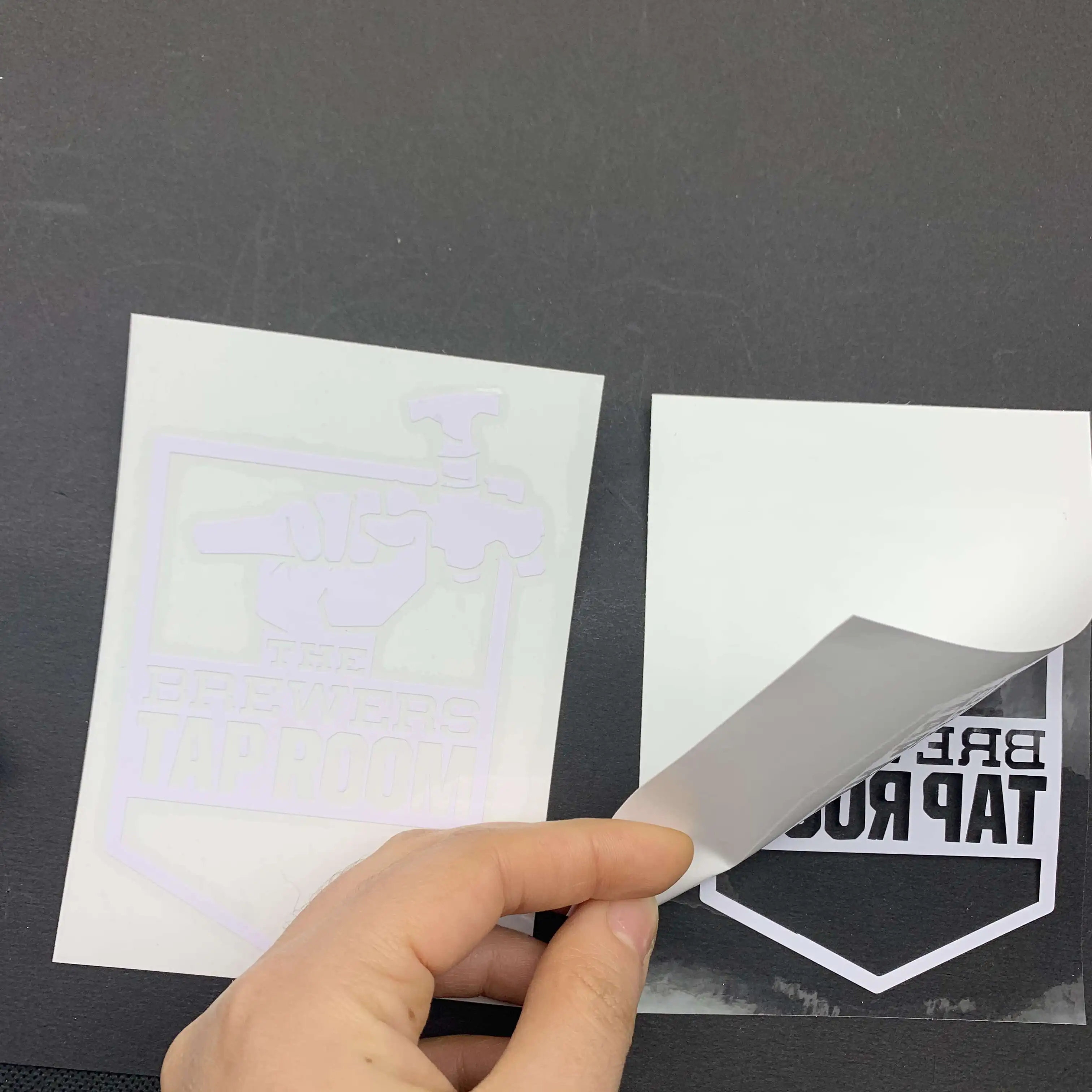 Custom Uv Resistant Outdoor Durable Waterproof Window Logo Transfer ...