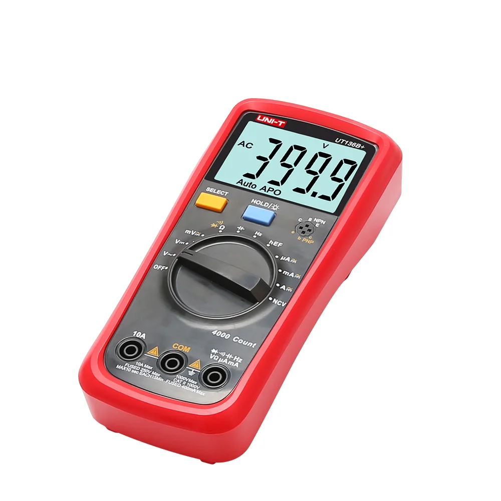 Uni-t Ut136b + Ac Dc Capacitance Résistance Multimètre Meilleur ...